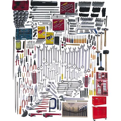 GRAY TOOLS MS1835 - 835 PIECE SAE & METRIC COMPLETE MASTER SET, WITH ...