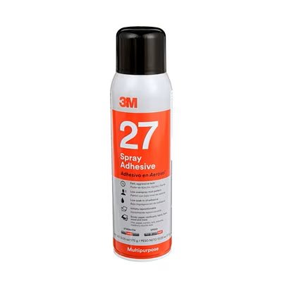 3M 7000028596 – MULTI-PURPOSE SPRAY ADHESIVE, 27, 13.05 OZ. (370 G)
